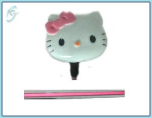 Hello Kitty Style Pink Glow Cane - KJ Canes